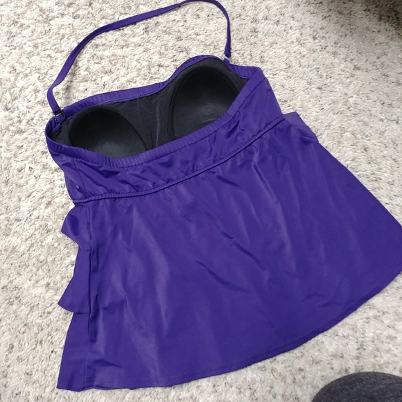 Swim | Purple Bathing Suit Tankini | Poshmark